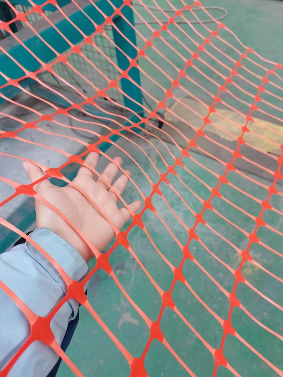 Hdpe Road Warning Net Traffic Barrier Safety Fence Plastic Net - Buy ...