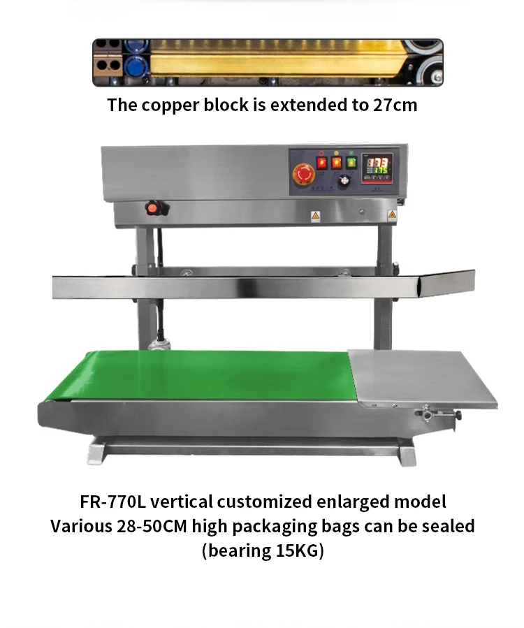 FR900 High Quality Stand up Pouch Food Continuous Plastic Film Bag ...