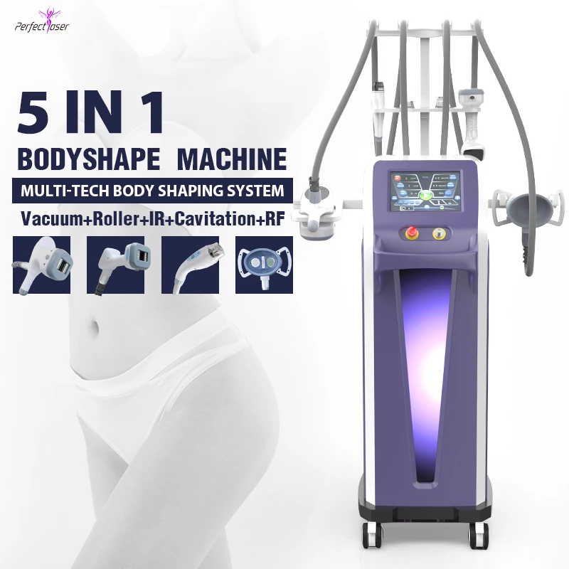 Professional Lymphatic Drainage Machine Vacuum Roller Rf Slimming ...