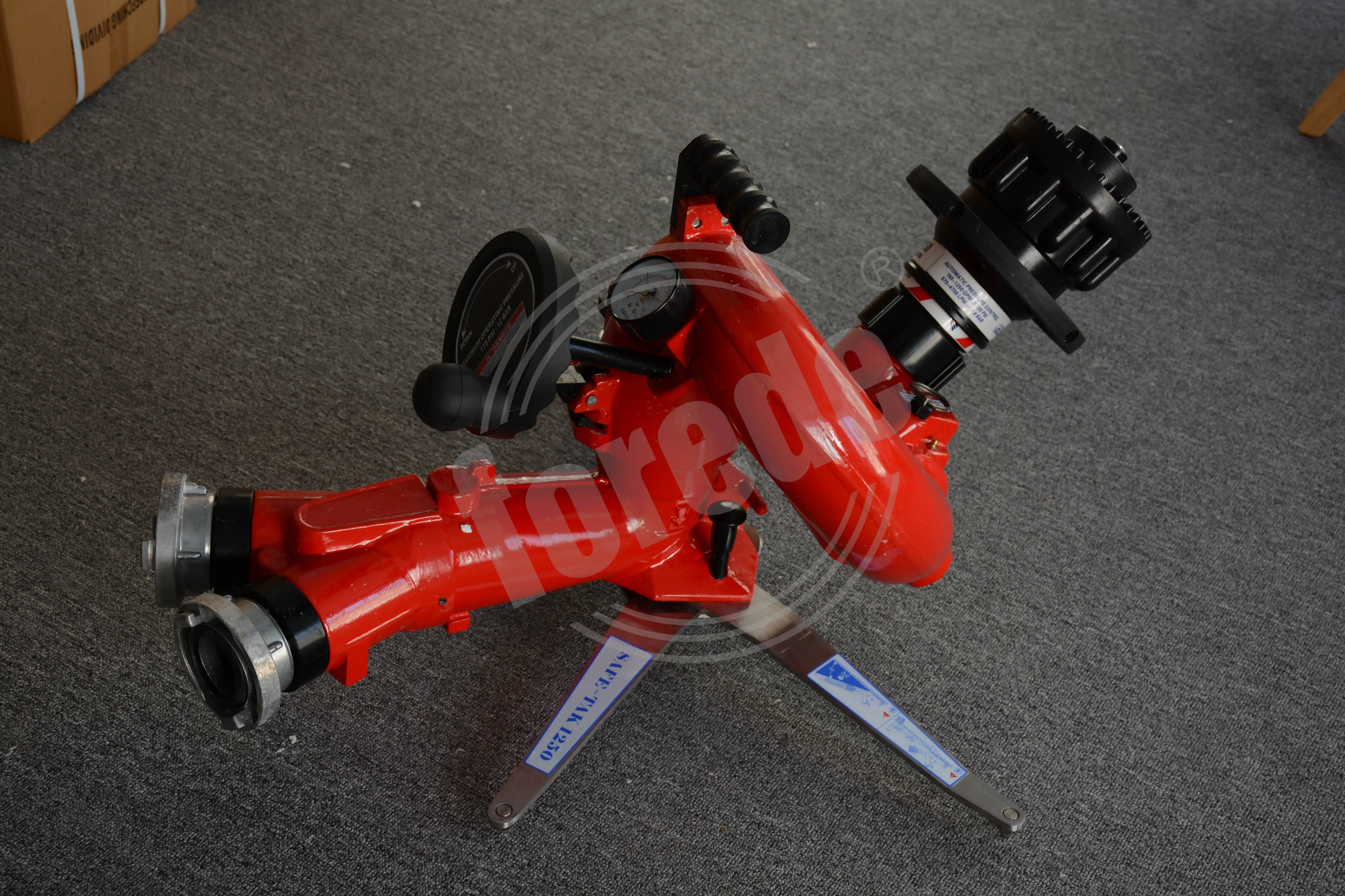 Portable Ground Fire Fighting Monitor - Buy Portable Fire Monitor ...