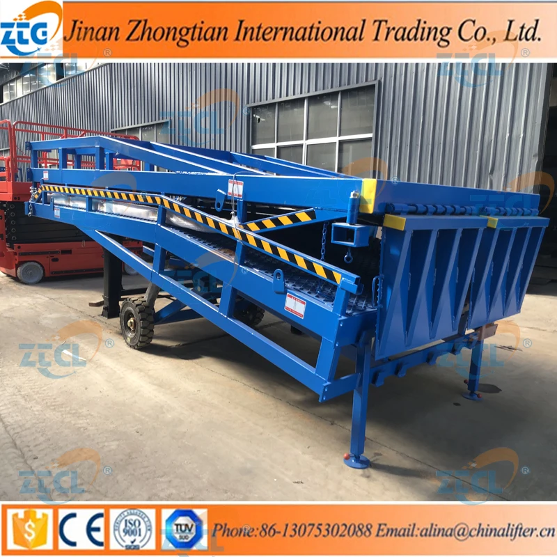 2024 New Model Forklift Used Unloading Ramp 8t 10t 12t Capacity ...