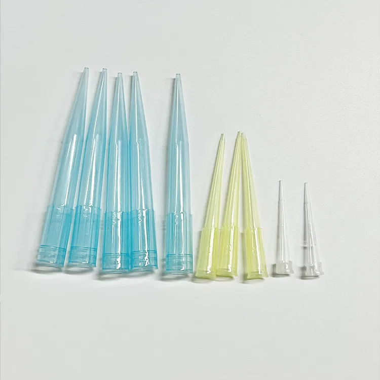 200ul Laboratory Yellow Plastic Transfer Micropipette Tips Without ...