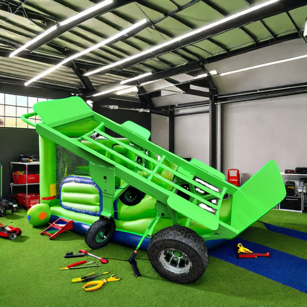 Large Load Capacity Inflatables Folding Storage Trolley