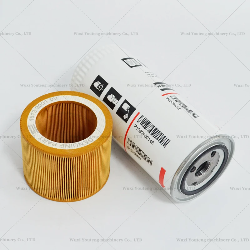 Atlas Copco Screw Air Compressor Parts 1625005690 Air Filter Oil Filter ...