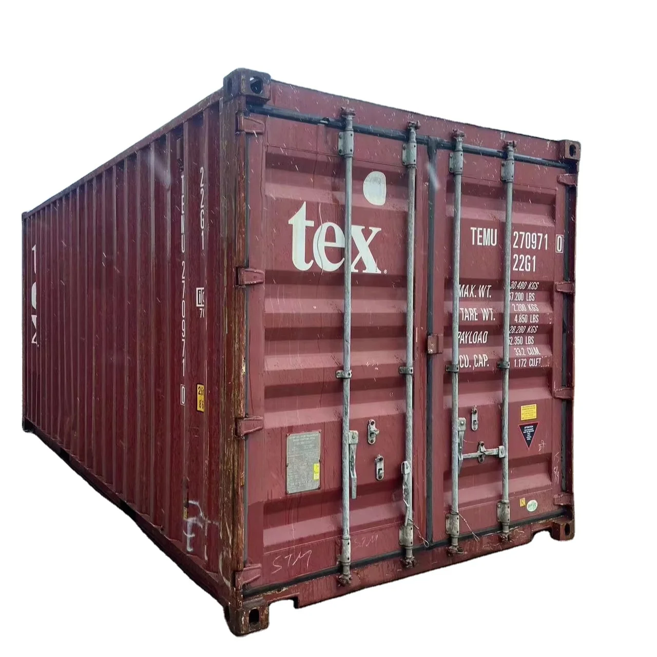 Cheap Used Dry Container 20ft 40ft Seaworthy Shipping Container ...