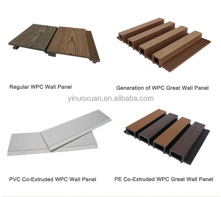 Wholesale WPC Grille Wall Panel Decorative Building Board Cladding for ...