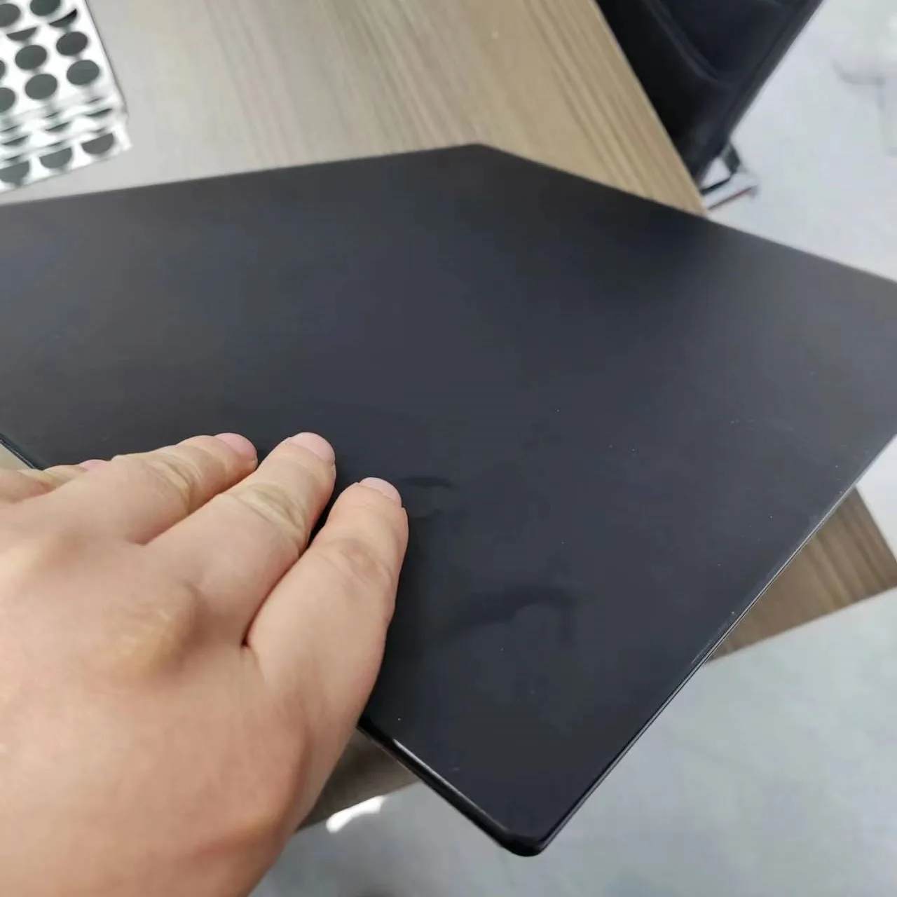 Custom Super Gaming Photovoltaic Glass Mouse Pad for E-sports