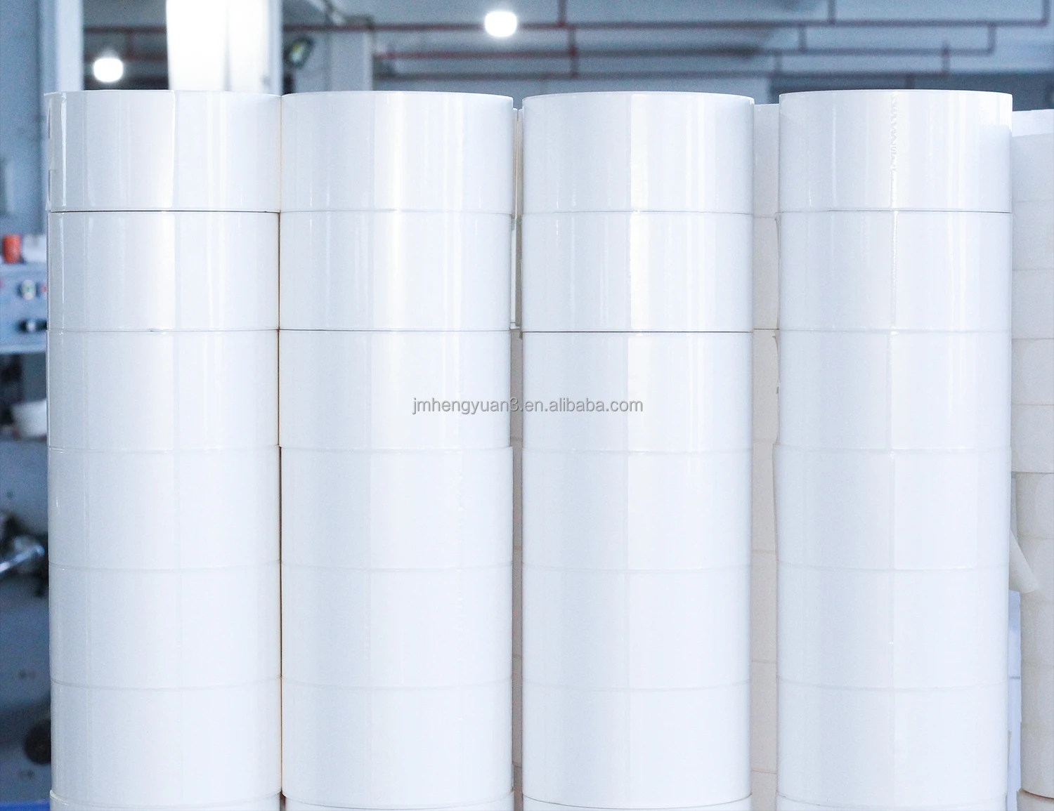 Custom White Matt PP Gloss PP Film Inkjet Label Sticker Continuous High ...