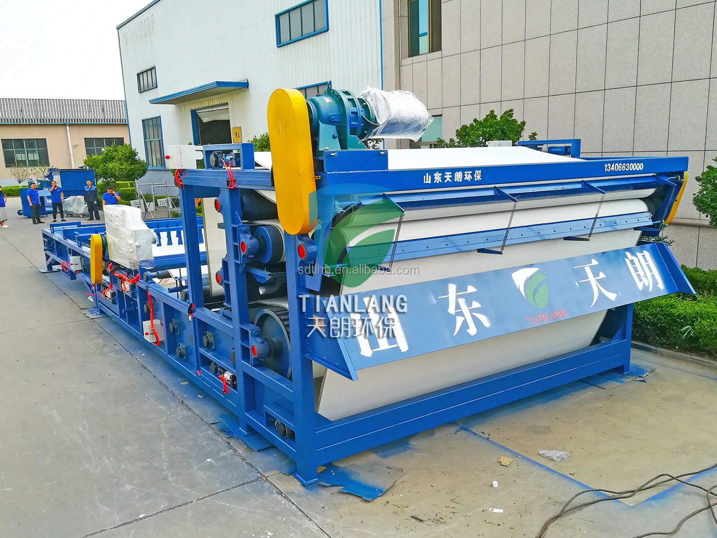High Quality Belt Filter Press Machine For Dewatering - Buy Belt Filter ...