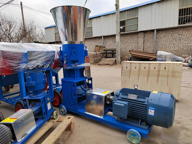 Small Animal Poultry Livestock Feed Pellet Making Machine Food ...