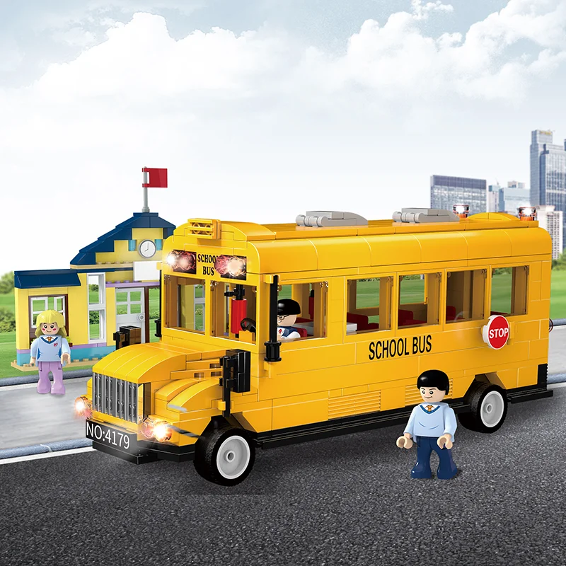 COGO Educational Plastic Bricks Building Blocks City Preschool School ...