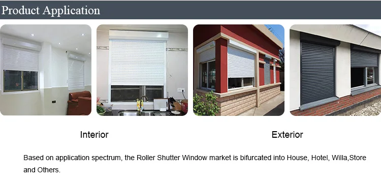 Modern Aluminum Rolling Louver Window Metal Roll up Shutters windows ...