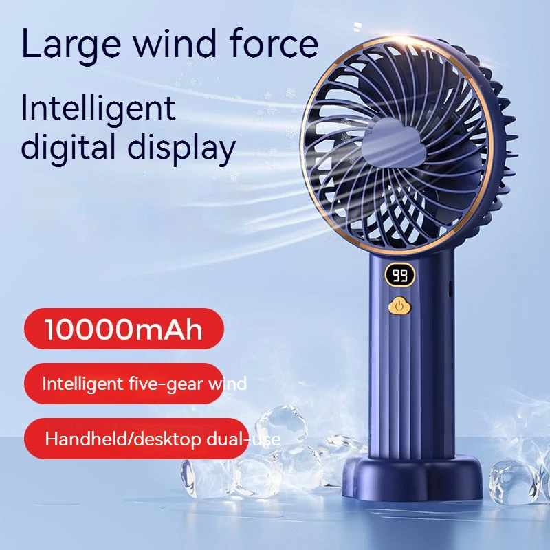 Mini USB Li-Rechargeable Battery Hand Fan - Portable & Handy