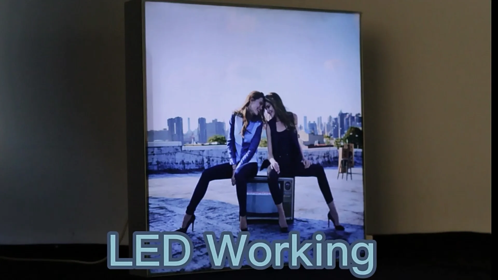 Waterproof Pvc Backlit Wall Panel Logo Sign Printed Light Box ...