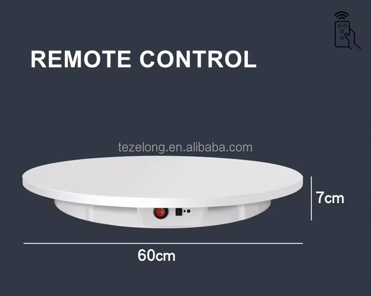 60cm Turntable 360 Display Spinner - Motorized Rotating Stand