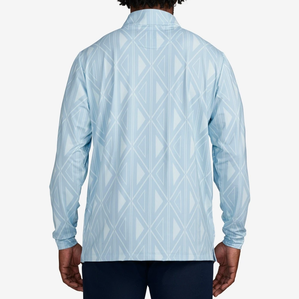 Wholesale Pullover High Quality Sublimated Golf Wear Polyester Spandex ...
