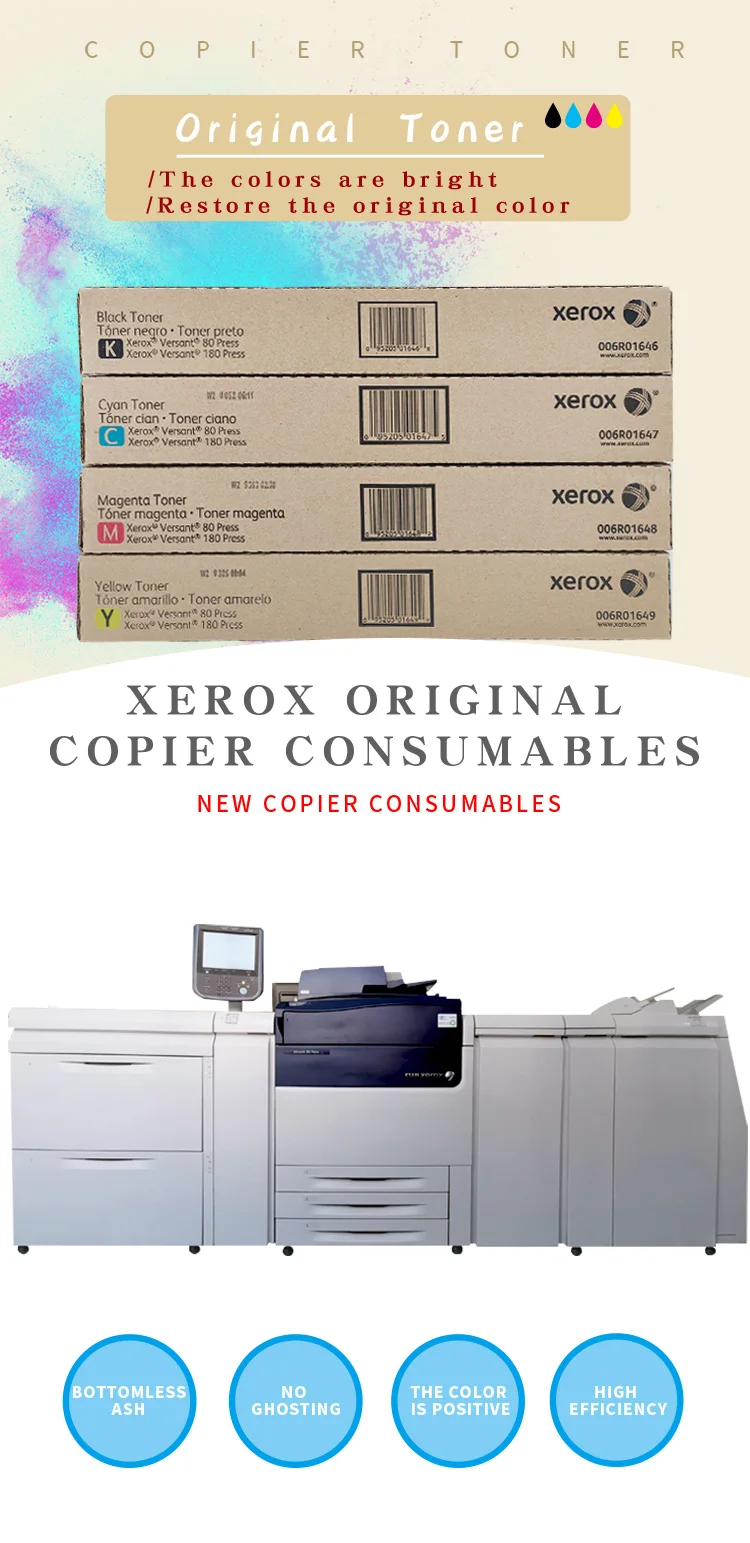 V80 US Version in Stock Toner Cartridge Powder Xerox Toner Original ...