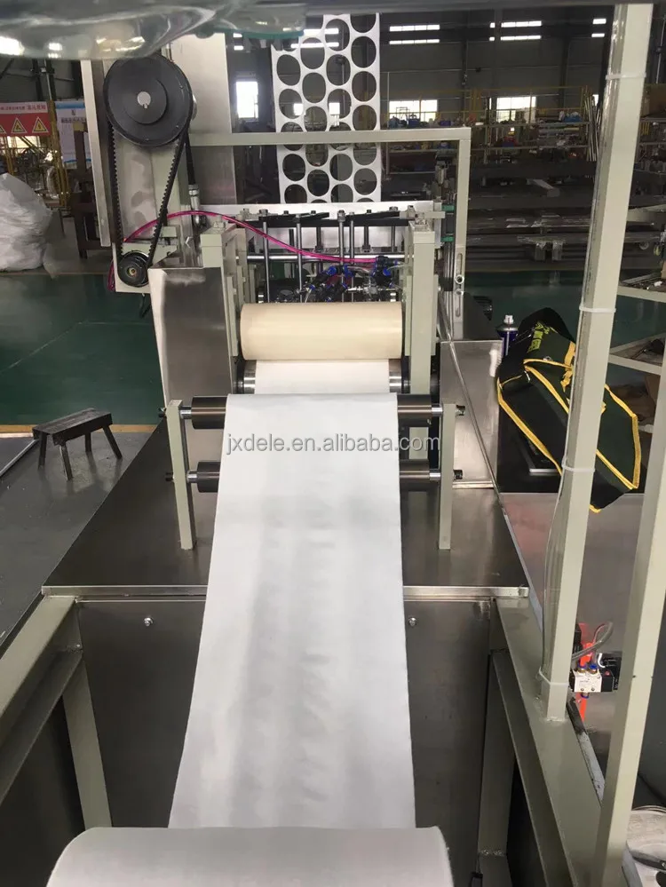 Professional Design Disposable Automatic Round Cotton Pad Making ...