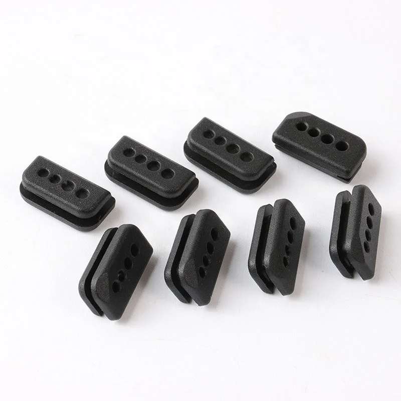 Custom Rubber Products - Rectangular Silicone Grommets