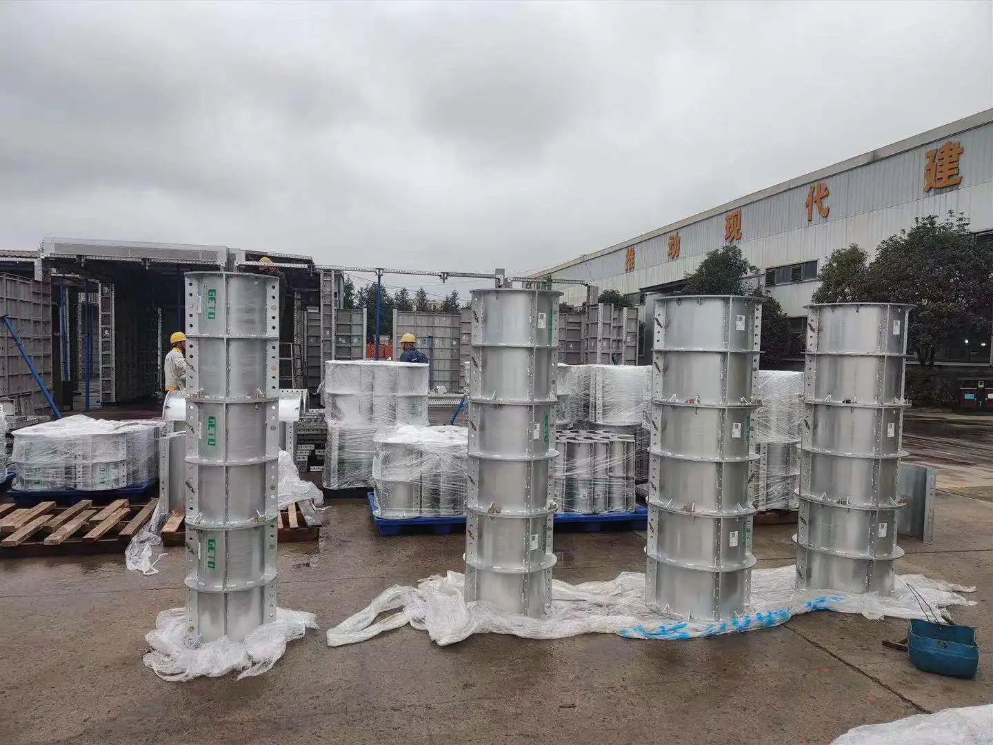 Steel Concrete Column Formwork/concrete Column Moulds/concrete Round ...