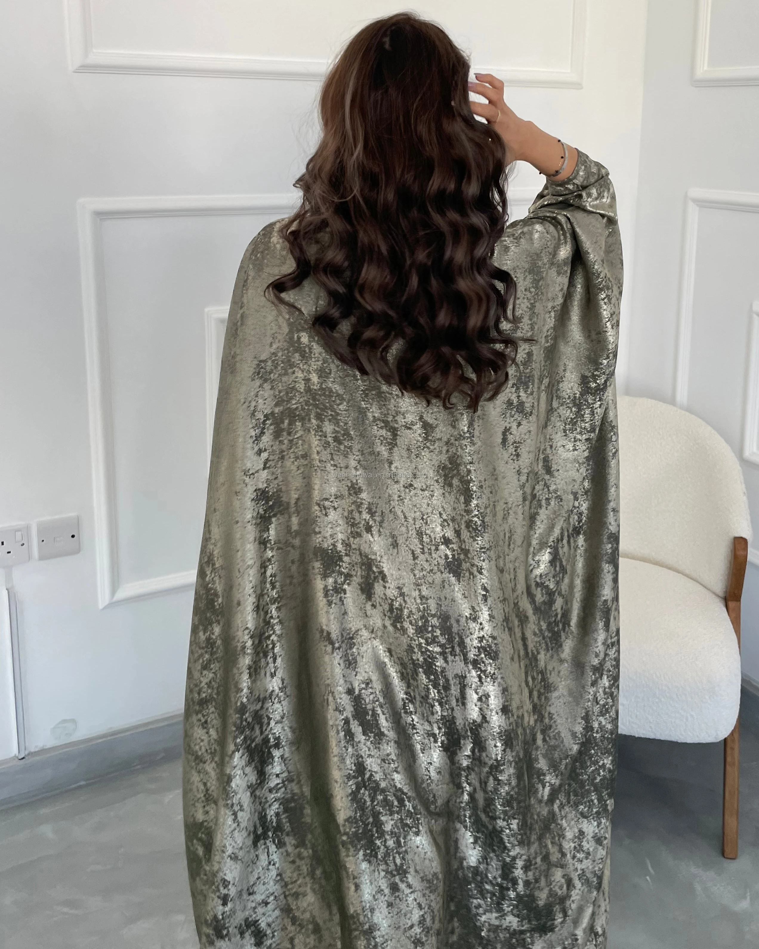 Customized Abaya Designs 2023 Islamic Bat Sleeve Abaya Dubai For Muslim ...