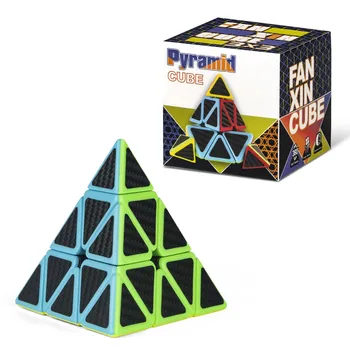 Kids Educational Cube Toys Speed Magical Puzzle Colorful Pyramid Magic ...