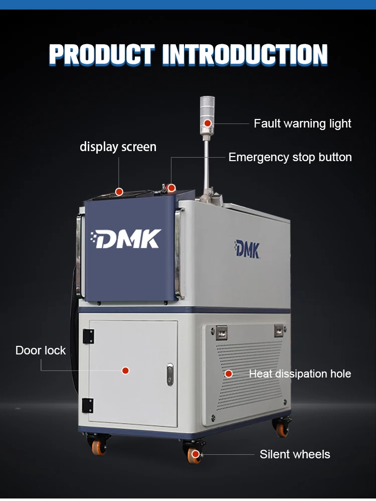 DMK Brick Facade Cleaning Fiber Laser Cleaner - Green & Efficient