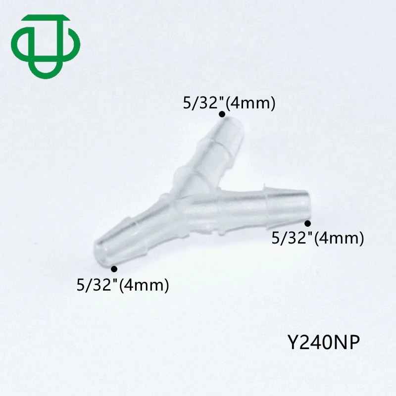 JU Plastic Wye Pipe Fitting - 3 Ways Hose Connector