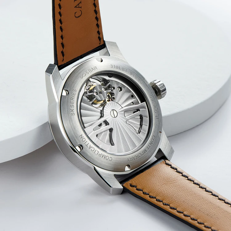 Stainless Steel Mens Fashion Mechanical Watches Business Automatic ...