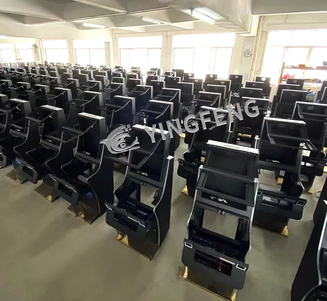 43inch Metal Cabinet Curve Wooden Cabinet USA Skill Game Machine