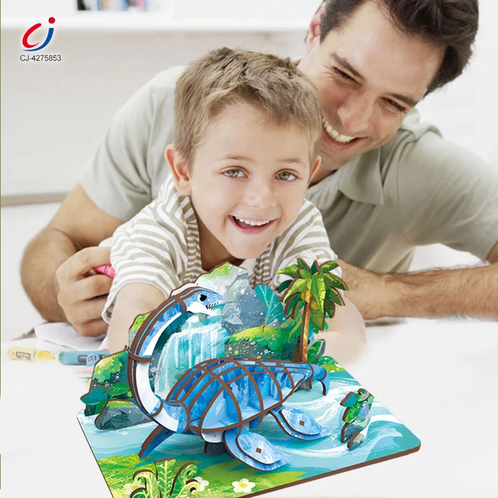 Alibaba.com: Chengji 3D Wooden Puzzle Dinosaur Play Set, Educational ...