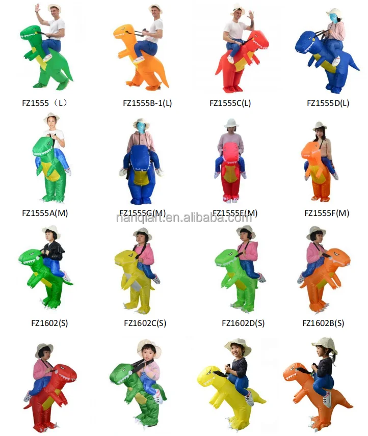 Adult Dinosaur Costumes - Lifesize Animatronics Mascots