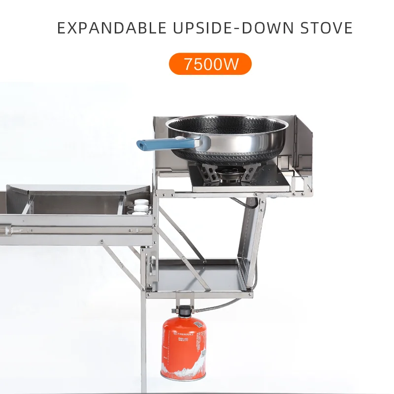 Folding Cooking Table for Camping - Portable & Lightweight