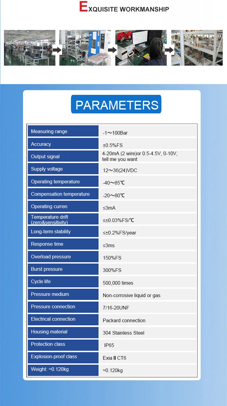 Pressure Transmitter - HVAC System Absolute Vacuum Pressure