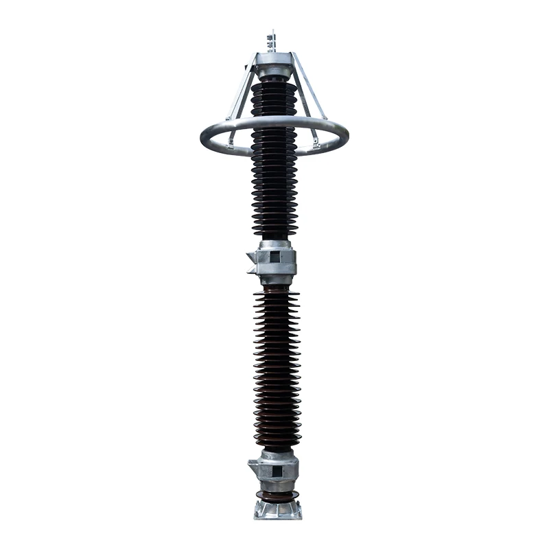 Metal Oxide lightning Arrester with Grading Ring Accessories Arrestors ...