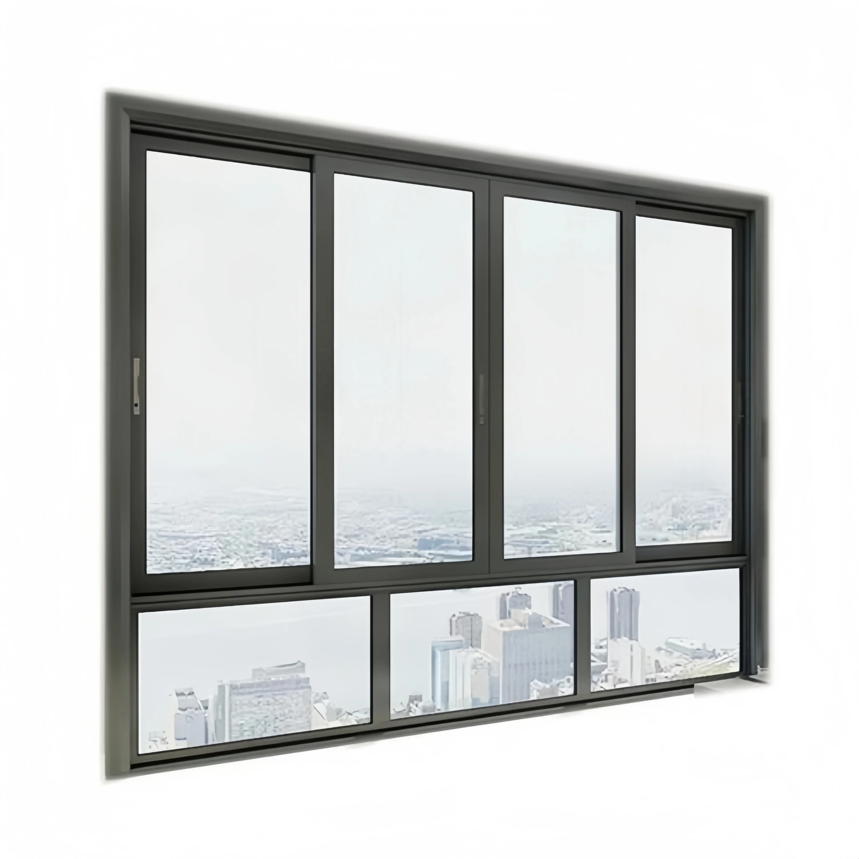customized Modern Design Aluminum Sliding Window Two-Way Opening Wind ...