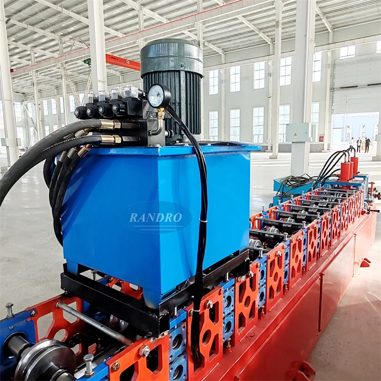 Randro Shelves Rack Pillar Beam Upright Roll Forming Machine Steel ...