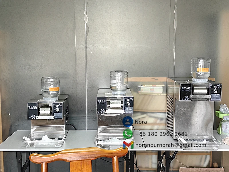 Bing Soo Mesin Es Bingsu - Efficient Ice Shaving Machine