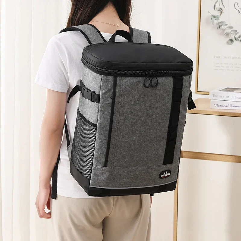 Refrigerated Backpack Outdoor Fresh-keeping Ice Pack Picnic Backpack ...