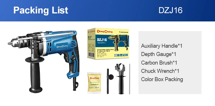 Dongcheng Dzj16 New Design 710w 13mm Electric Power Impact Driver Drill - Buy Electric Cordless ...