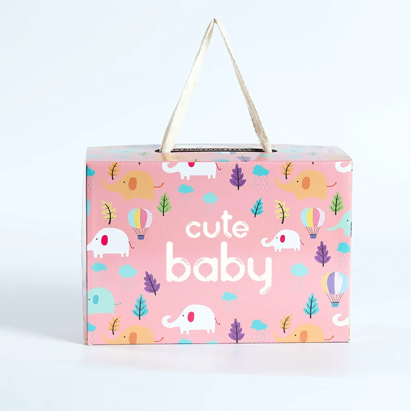 Custom Printed Eco Friendly Recycled Girl Boy Design Newborn Baby Gift ...