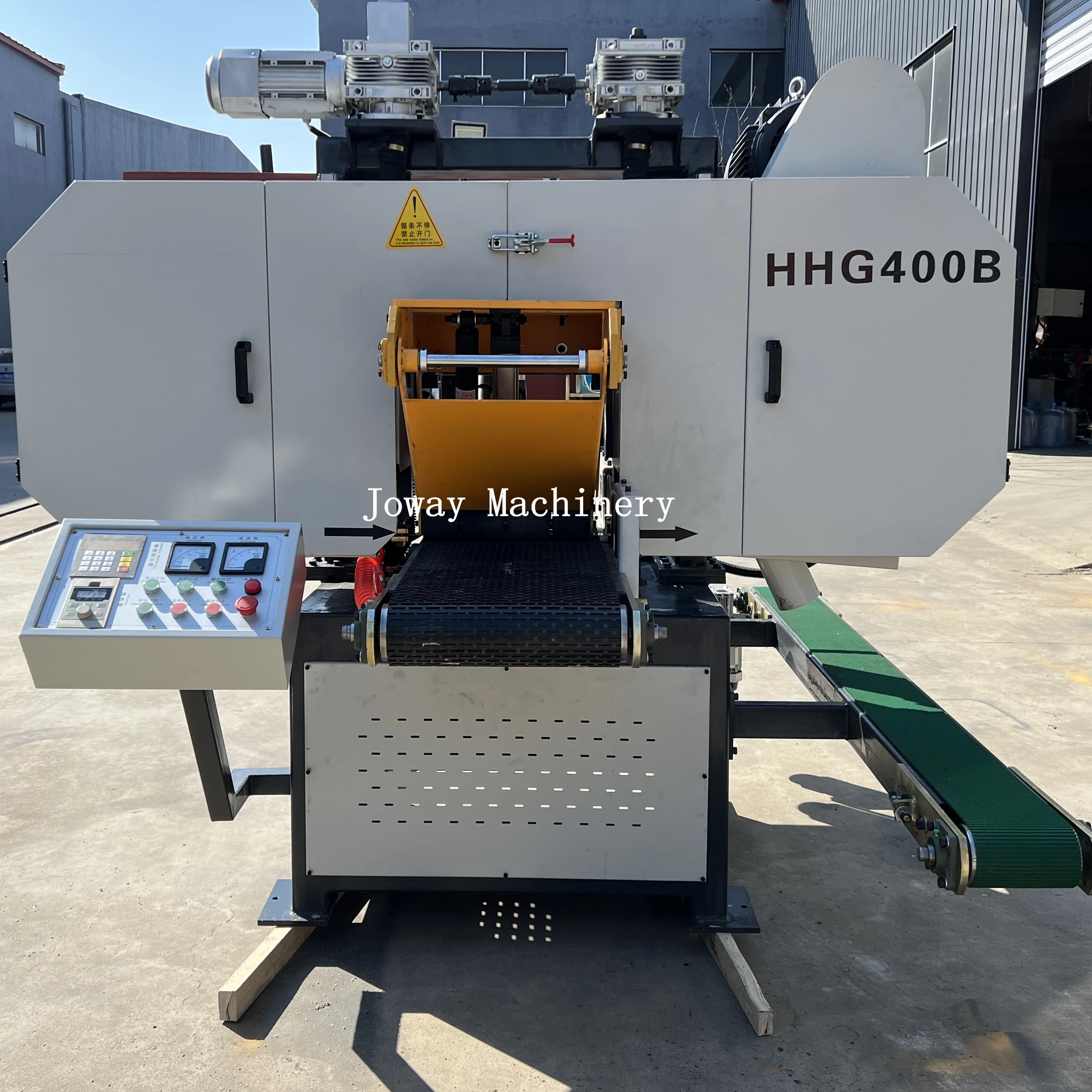 Automatic Square Wood Cutting Band Saw Price Horizontal Band Saw ...