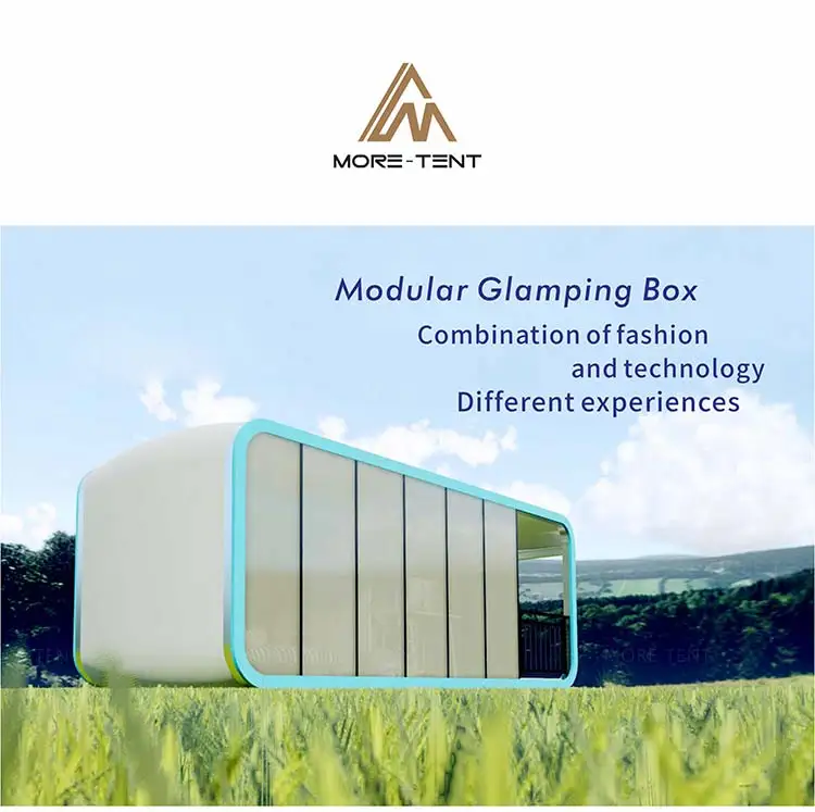 4M Outdoor Capsule House Commercial Space Pod Modular Box Tent