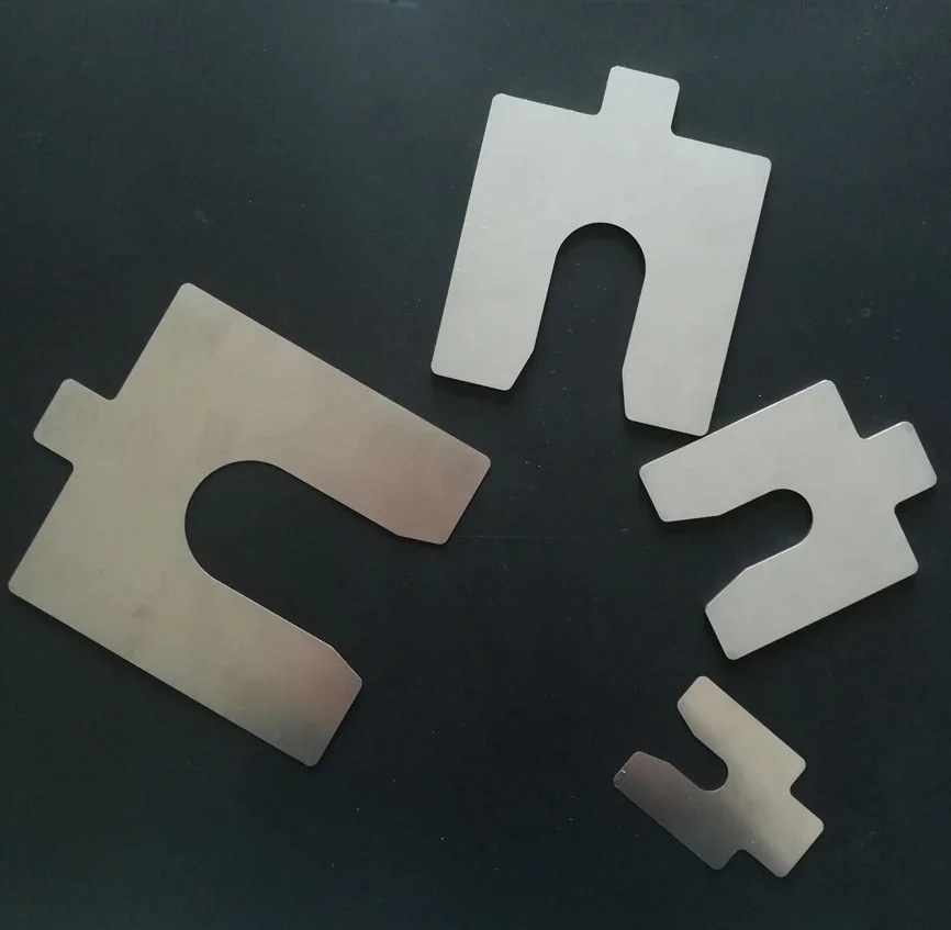 Customized Stainless Steel U Slotted Shims - High Quality