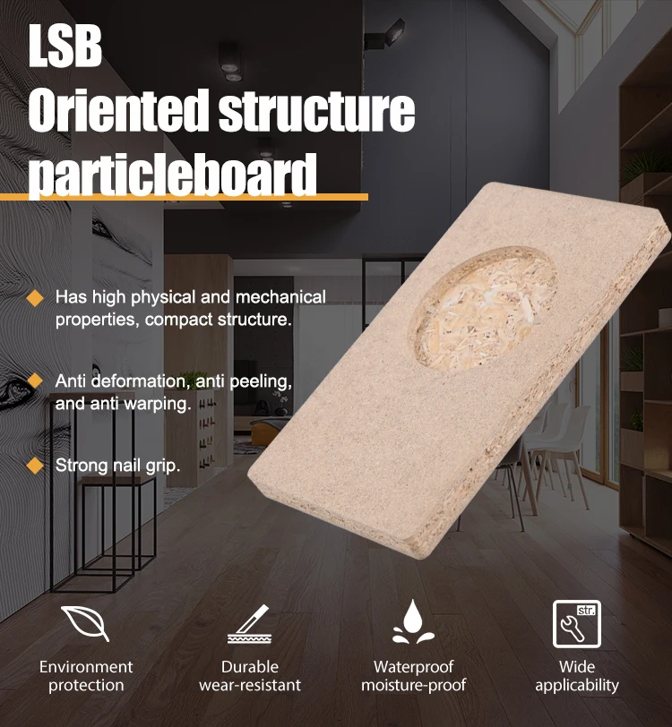 Professional Construction Oriented Strand Board Laminated Lsb Osb Board 9mm - Buy Osb Board 9mm ...