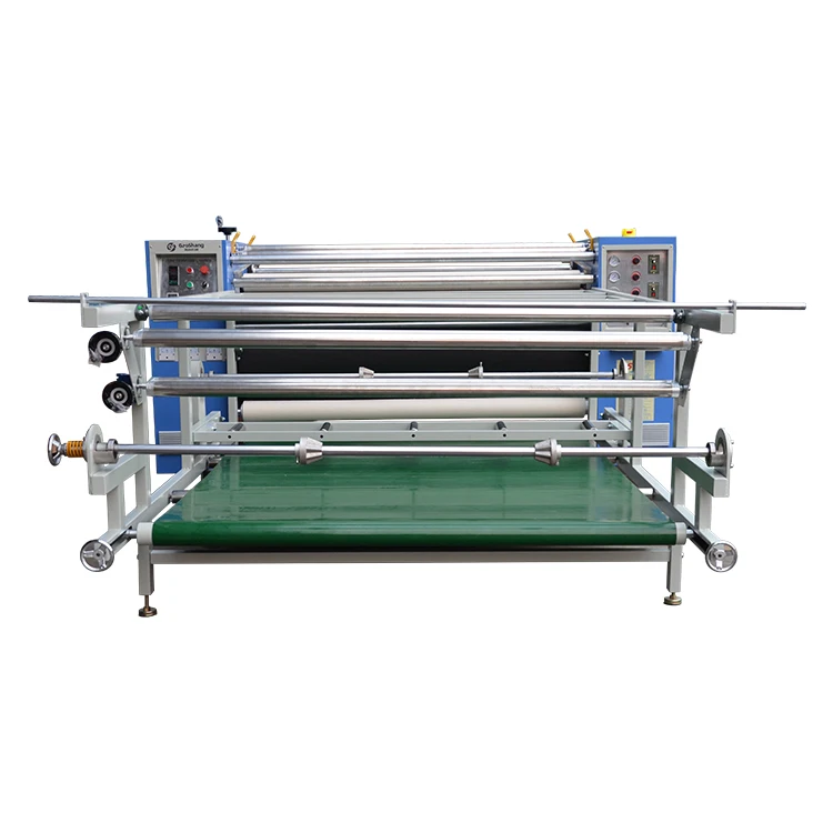 Large Format Sublimation Rotary Roller Fabric Heat Press Machine ...