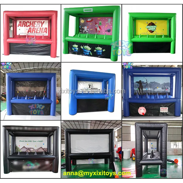 Popular Inflatable Archery Booth Kids For Carnival Games,Inflatable ...