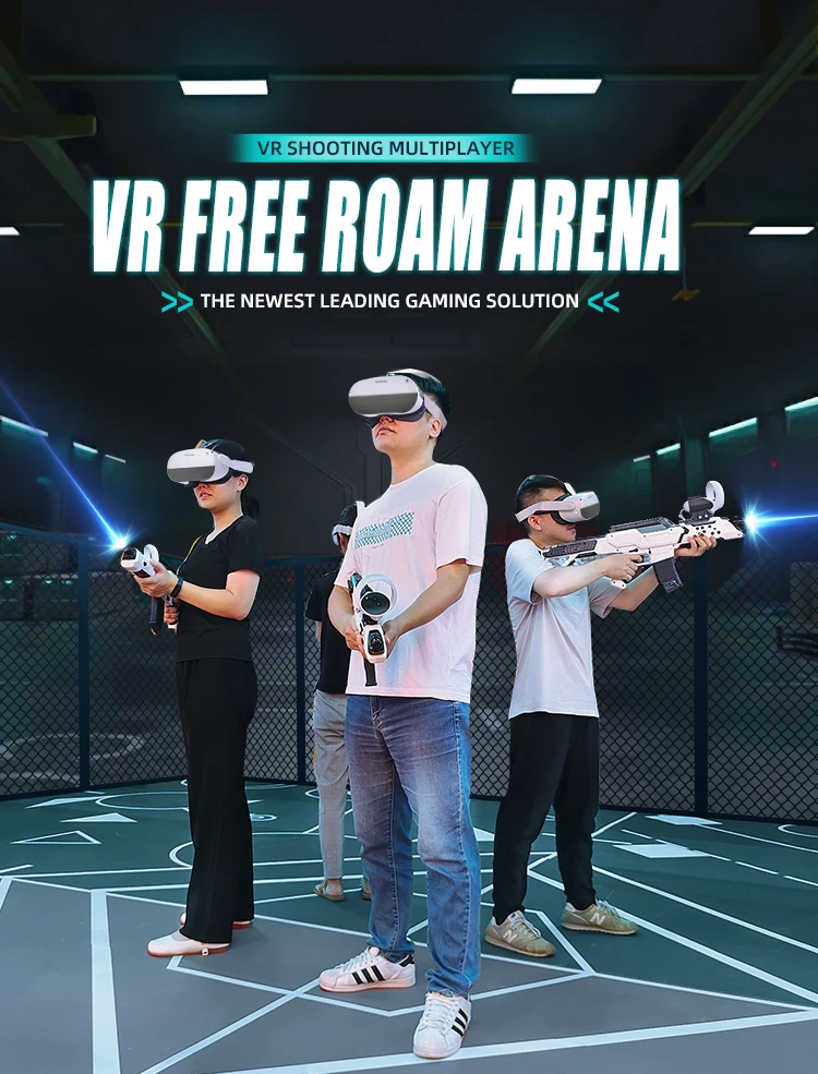 YHY Escape Free Roam 9D Vr Shooting Arena Multiplayer Games Vive ...