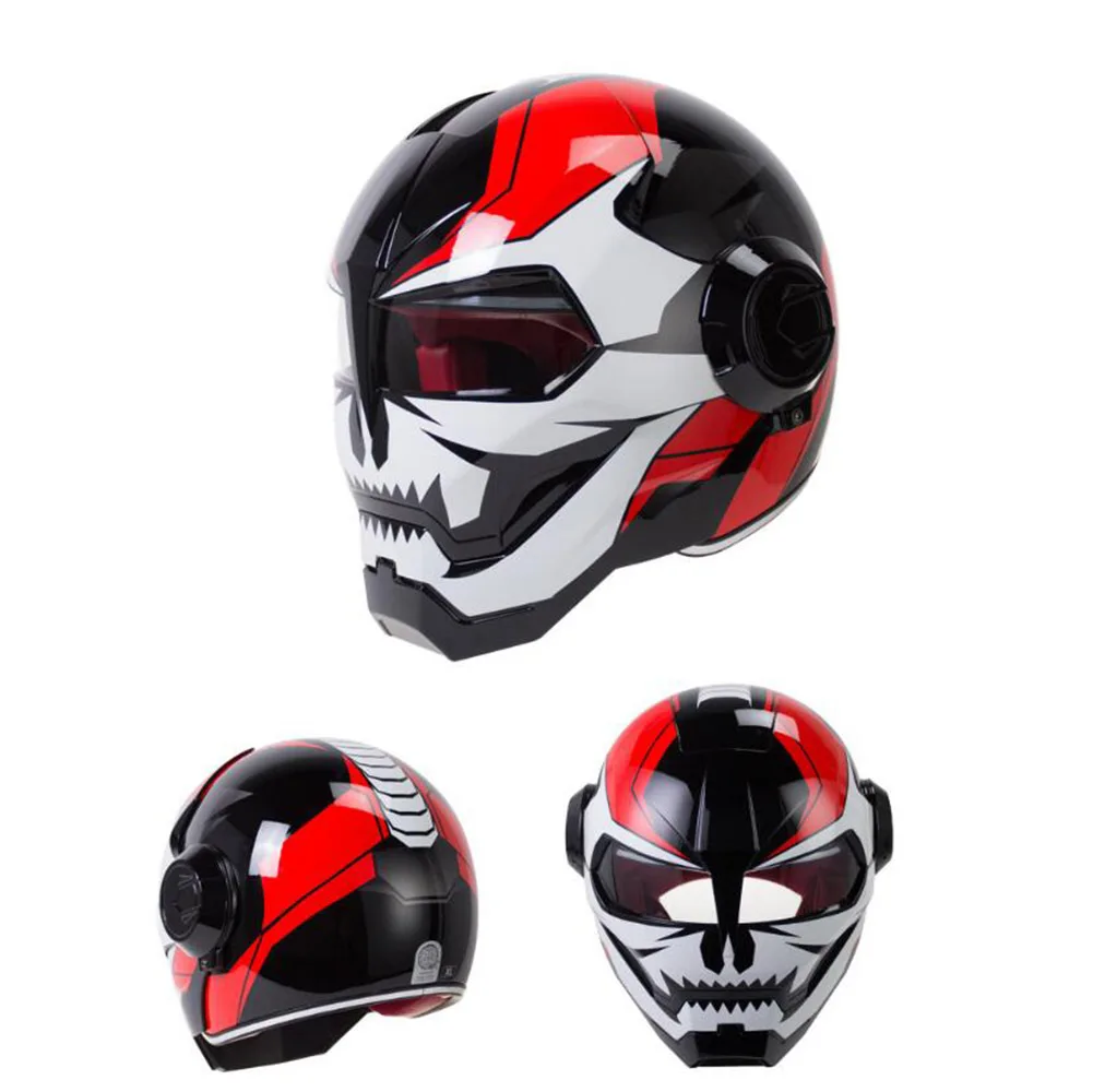 SUBO Factory Design Skull Helmets - Marvel Build Motor Helmet