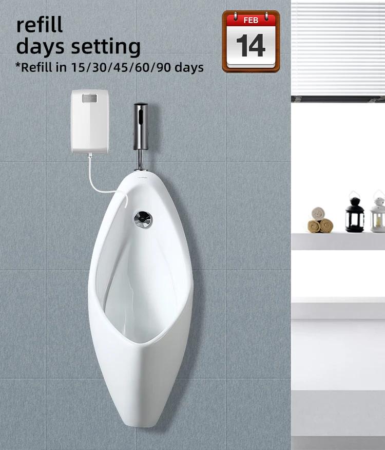 Factory OEM Toilet Sanitizer Drip Dispenser LCD Automatic Urinal ...